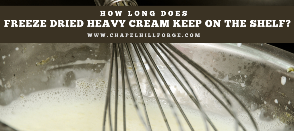 Shelf Stable Freeze Dried Heavy Cream: 5 Meal Ideas