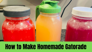 How to Make Homemade Gatorade: Easy Recipe - 5 Ingredients